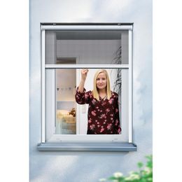 Schellenberg &raquo;f&uuml;r Fenster, Fiberglas Fliegengitter mit Aluminium Rahmen&laquo; Insektenschutz mit Bohren in verschiedenen Farben und Gr&ouml;&szlig;en erh&auml;ltlich wei&szlig; 