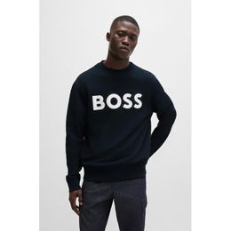 BOSS Orange Herren BOSS Orange Sweatshirt &raquo;WeBasicCrew&laquo;, mit Rundhalsausschnitt blau 4XL