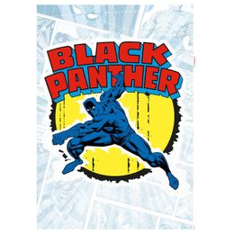 Komar Wandtattoo &raquo;Black Panther Comic Classic - Gr&ouml;&szlig;e 50 x 70 cm&laquo; selbstklebend, Wandsticker, Kinderzimmer bunt Folie