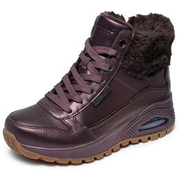 Skechers Damen Winterboots &raquo;UNO RUGGED - GALACTIC HEIGHTS&laquo; Schn&uuml;rboots, Sneaker mit Keilabsatz 36