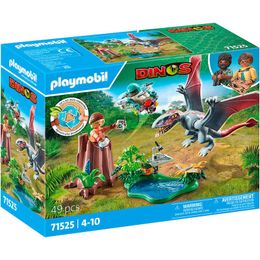 Playmobil Konstruktions-Spielset &raquo;Beobachtungsstation f&uuml;r Dimorphodon (71525), Dinos&laquo; Made in Europe bunt Konstruktions-Spielset