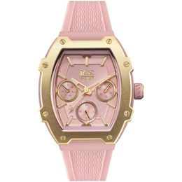 Ice Watch Ice-Watch Damen ice-watch Multifunktionsuhr &raquo;ICE boliday - Alu - Small - MT&laquo; Quarzuhr, Armbanduhr, Damenuhr, analog, Datum, 12/24-Stunden-Anzeige rosa