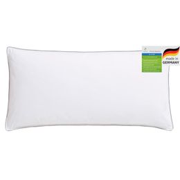 OTTO home Federkissen &raquo;TAMINS, Kopfkissen 80x80 cm, 40x80cm&laquo; F&uuml;llung: 85 % Federn & 15 % Daunen Bezug: Baumwolle 1 Stk. tlg. Kissen, Made in Germany, 