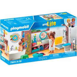 Playmobil Konstruktions-Spielset &raquo;Badezimmer (71611), myLife&laquo; Made in Europe bunt Konstruktions-Spielset