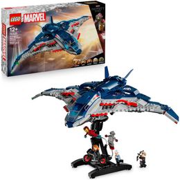 Lego Konstruktionsspielsteine &raquo;Avengers: Age of Ultron Quinjet (76325), Lego Super Heroes&laquo; Made in Europe bunt Konstruktionsspielsteine