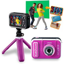 Vtech Kinderkamera &raquo;KidiZoom Video Studio HD lila&laquo;, 5, inkl. inkl. Selfie-Funktion und Ministativ lila Kinderkamera