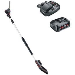 Al-Ko Teleskop-Heckenschere &raquo;18 V BOSCH HOME AND GARDEN COMPATIBLE HTA 1845&laquo; (Set, ) inkl. Akku und Ladeger&auml;t grau Ausziehbarer Teleskopstiel zur 