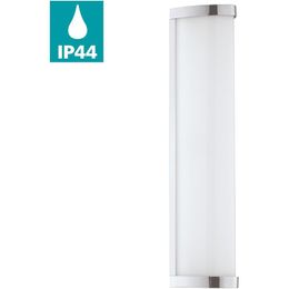 Eglo LED Wandleuchte &raquo;GITA 2 Wandlampe, Chrom, wei&szlig;, IP44, Spiegelleuchte, Badezimmerlampe&laquo; LED-Board Warmwei&szlig; Feuchtraumleuchte, Badezimmer, elegant,