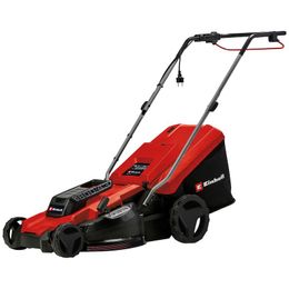 Einhell Elektrorasenm&auml;her &raquo;GC-EM 1800/43&laquo; 1800 W rot 50 Liter Grasfangbeh&auml;lter mit F&uuml;llstandsanzeige
