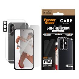 CARE by PanzerGlass Displayschutzglas &raquo;3-in-1 Protection Urban Combat Case + Screen Protection + Hoops&laquo; f&uuml;r Samsung Galaxy A56 Displayschutzfolie, 