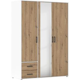 Rauch Dreht&uuml;renschrank &raquo;Kleiderschrank Schrank Garderobe W&auml;scheschrank VOYAGER&laquo; in 3 verschiedenen Ausstattungen BASIC/CLASSIC/PREMIUM, mit modernen 