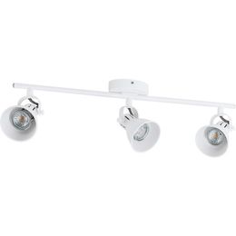 Eglo Deckenspot &raquo;SERAS 1&laquo; GU10 Warmwei&szlig; LED Deckenleuchte, LED Deckenlampe, wei&szlig;, Leuchtmittel inkl. wei&szlig;