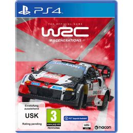 nacon Spielesoftware &raquo;WRC Generations&laquo; PlayStation 4 rot Erscheinungstermin: 03.11.2022