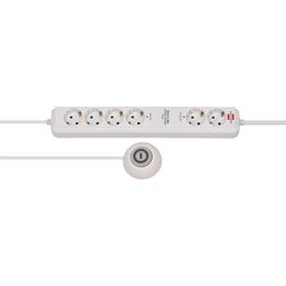 Fa.Brennenstuhl Steckdosenleiste &raquo;Eco-Line Comfort Switch Plus&laquo; 6-fach (Ein- / Ausschalter USB-Anschl&uuml;sse Kabell&auml;nge 1,5 m) 2 permanente und 4 schaltbare Steckdosen, 