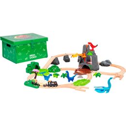 Brio Spielzeugeisenbahn-Erweiterung &raquo;Brio WORLD, Dinosaurier Deluxe Set&laquo; FSC - sch&uuml;tzt Wald bunt Spielzeugeisenbahn-Erweiterung