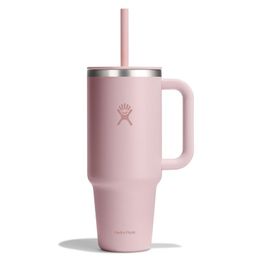Hydro Flask Thermobecher &raquo;All Around Travel Tumbler in den Gr&ouml;&szlig;en 24 oz/ 32 oz / 40 oz&laquo; Thermo Cup mit Strohhalm Edelstahl