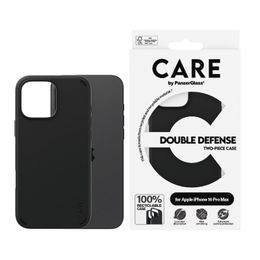 CARE by PanzerGlass Handyh&uuml;lle &raquo;Double Defence Case f&uuml;r Apple iPhone 16 Pro Max&laquo; Backcover, Schutzh&uuml;lle, Handyschutzh&uuml;lle, Case, Schutzcase, sto&szlig;fest 