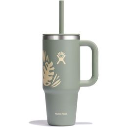 Hydro Flask Thermobecher &raquo;All Around Travel Tumbler in den Gr&ouml;&szlig;en 24 oz/ 32 oz / 40 oz&laquo; Thermo Cup mit Strohhalm Edelstahl