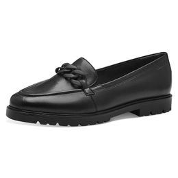 Tamaris Herren , Loafer, Halbschuh, Schlupfschuh mit eleganter Zierkette schwarz 39