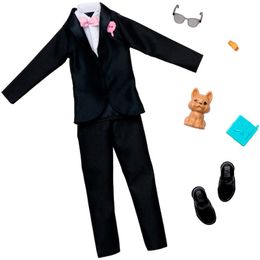 Barbie Puppenkleidung &raquo; Fashions, mit Br&auml;utigam-Outfit&laquo; f&uuml;r Ken-Puppe am Hochzeitstag schwarz Puppenkleidung