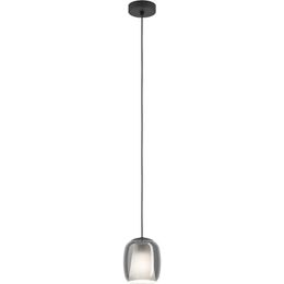 Eglo H&auml;ngeleuchte &raquo;CIAMPINO Pendellampe - Stahl - E27 - 1X28W - IP20&laquo; E27 1 Stk. H&auml;ngelampe, Deckenlampe, Wohnzimmer, Esszimmer, H110 x &Oslash;15 cm