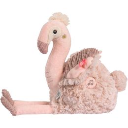 babyFEHN Kuscheltier &raquo;Lazy, Crazy & Pink, Einschlafhilfe Flamingo&laquo; rosa Kuscheltier