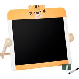 Small Foot Tafel &raquo;Kreidetafel und Whiteboard Safari&laquo; magnetisch Holzwerkstoff