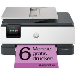 HP Multifunktionsdrucker &raquo;OfficeJet Pro 8132e&laquo; 6 Monate gratis Drucken mit HP Instant Ink inklusive grau 6 Monate gratis drucken mit HP Instant Ink. 