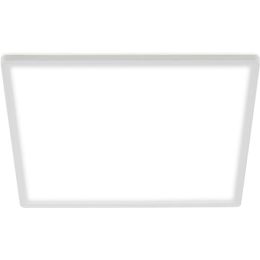 Briloner Leuchten LED Panel &raquo;7158416 SLIM&laquo; LED-Board Neutralwei&szlig; Deckenlampe, 42x42x2,9cm, Wei&szlig;, 22W, Wohnzimmer, Schlafzimmer, K&uuml;che schwarz