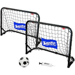 BEST Sporting Fu&szlig;balltor &raquo;Mini Goaly&laquo; BxLxH: 24x60x45 cm schwarz Kunstfaser, Stahl