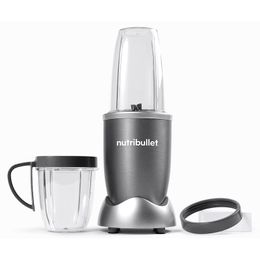 NUTRIBULLET Smoothie-Maker &raquo;Original NB606DG - kompakter Mixer, 600W, 3 Zubeh&ouml;rteile, Dunkelgrau&laquo; 600 W f&uuml;r Smoothies, Dips und vieles mehr; 700 ml To