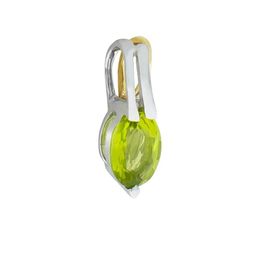 Vivance Damen Kettenanh&auml;nger &raquo;375/-Gelbgold/Wei&szlig;gold mit Peridot&laquo; () bunt