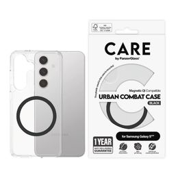 CARE by PanzerGlass Handyh&uuml;lle &raquo;Magnetic QI Compatible Urban Combat Case f&uuml;r Samsung Galaxy S25&laquo; Backcover, Schutzh&uuml;lle, Handyschutzh&uuml;lle, Case, 