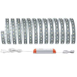 Paulmann LED-Streifen &raquo;MaxLED 500 Basisset 5m IP20 2700K 30W 230/24V 60VA Silber&laquo; 1 Stk.-flammig silber