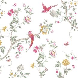 Laura Ashley Fototapete &raquo;Summer Palace&laquo; Motiv glatt Motiv bunt Vlies