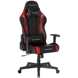 MCA furniture Gaming-Stuhl &raquo;DX Racer Prince Gamingchair&laquo; (Set) 1 Stk.Gaming,Racing,Design,Lordose,Kissen,Armlehne,drehbar,verstellbar Kunstleder, 
