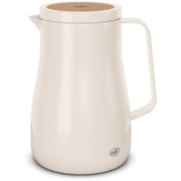 Alfi Isolierkanne &raquo;STUDIO TEA, aus doppelwandigem Edelstahl&laquo; 0,7 l 1 Stk. tlg. 12h hei&szlig; & 24h kalt, ergonomischer Griff, gro&szlig;e &Ouml;ffnung Edelstahl, 