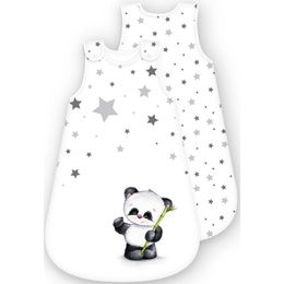 Baby Best Babyschlafsack &raquo;Panda&laquo; wei&szlig; Bezug: 100% Baumwolle. F&uuml;llung: 100% Polyester