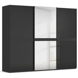 Rauch Schwebet&uuml;renschrank &raquo;Kleiderschrank Schrank Garderobe Schlafzimmerschrank SCALE-LINE&laquo; edle Optik mit Bauchbinde mit Glas/Spiegel-Front MADE IN 