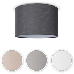 Paco Home Deckenleuchte &raquo;Uni Color&laquo; E27 LED Deckenleuchte Wohnzimmer Und Schlafzimmer, Unifarben, Deko E27 wei&szlig;