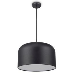 Paco Home Pendelleuchte &raquo;BOWL&laquo; E27 schwarz