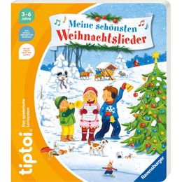 Ravensburger Kinderbuch &raquo;tiptoi Meine sch&ouml;nsten Weihnachtslieder&laquo; Made in Europe bunt Viele spannende Informationen rund um die Weihnachtszeit