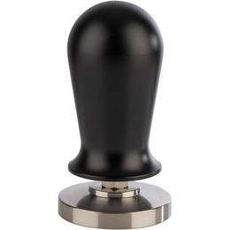 Tamper &raquo;Buddy ́s Bar - Barista Edition&laquo; Premium, Kaffee Verdichter, rostfreier Edelstahl, Espresso Stempel silber Edelstahl, Silikon
