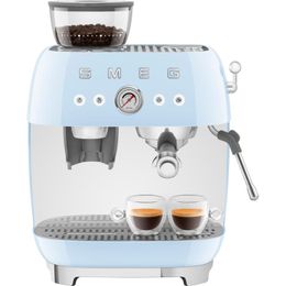 Smeg Espressomaschine &raquo;EGF03PBEU&laquo; mit integrierter Kaffeem&uuml;hle blau Espressomaschine