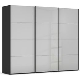 Rauch Schwebet&uuml;renschrank &raquo;Kleiderschrank Schrank Garderobe Schlafzimmerschrank SCALE-FYRA&laquo; edle viergeteilte T&uuml;ren mit Glas-Front viele Farben MADE 