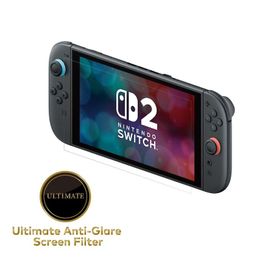HORI Displayschutzfolie &raquo;Ultimative Blendschutz-Displayschutzfolie Switch 2&laquo; f&uuml;r Nintendo Switch 2 transparent Offiziell lizenziert von Nintendo