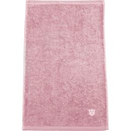Ross G&auml;stehandt&uuml;cher &raquo;Vita&laquo; Bestickung Ross-Emblem rosa Frottier, Obermaterial: 100% Baumwolle