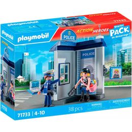 Playmobil Konstruktions-Spielset &raquo;Polizei Ermittlungszimmer (71733), Action Heroes&laquo; Made in Europe bunt Konstruktions-Spielset