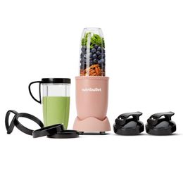 NUTRIBULLET Standmixer &raquo;Pro NB907MACL - kompakter Mixer, 900 W, 2 Mixbecher (700+925ml), Rosa&laquo; 900 W Dr&uuml;cken, drehen, mixen; starker Motor;Becher+