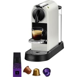 Nespresso Kapselmaschine &raquo;CITIZ EN 167.B von DeLonghi, Black&laquo; inkl. Willkommenspaket mit 7 Kapseln wei&szlig; Kapselmaschine
